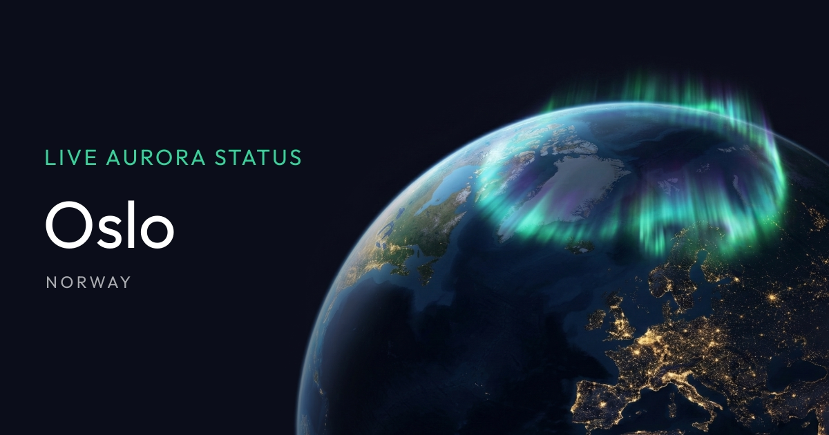 Oslo, Norway Aurora Forecast | Aurora Status